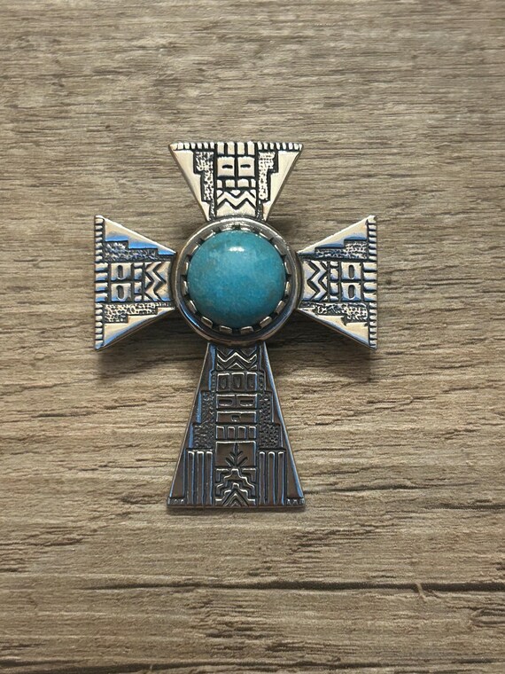 Carolyn Pollack Roderick Tenerio Cross Sterling Silve… - Gem