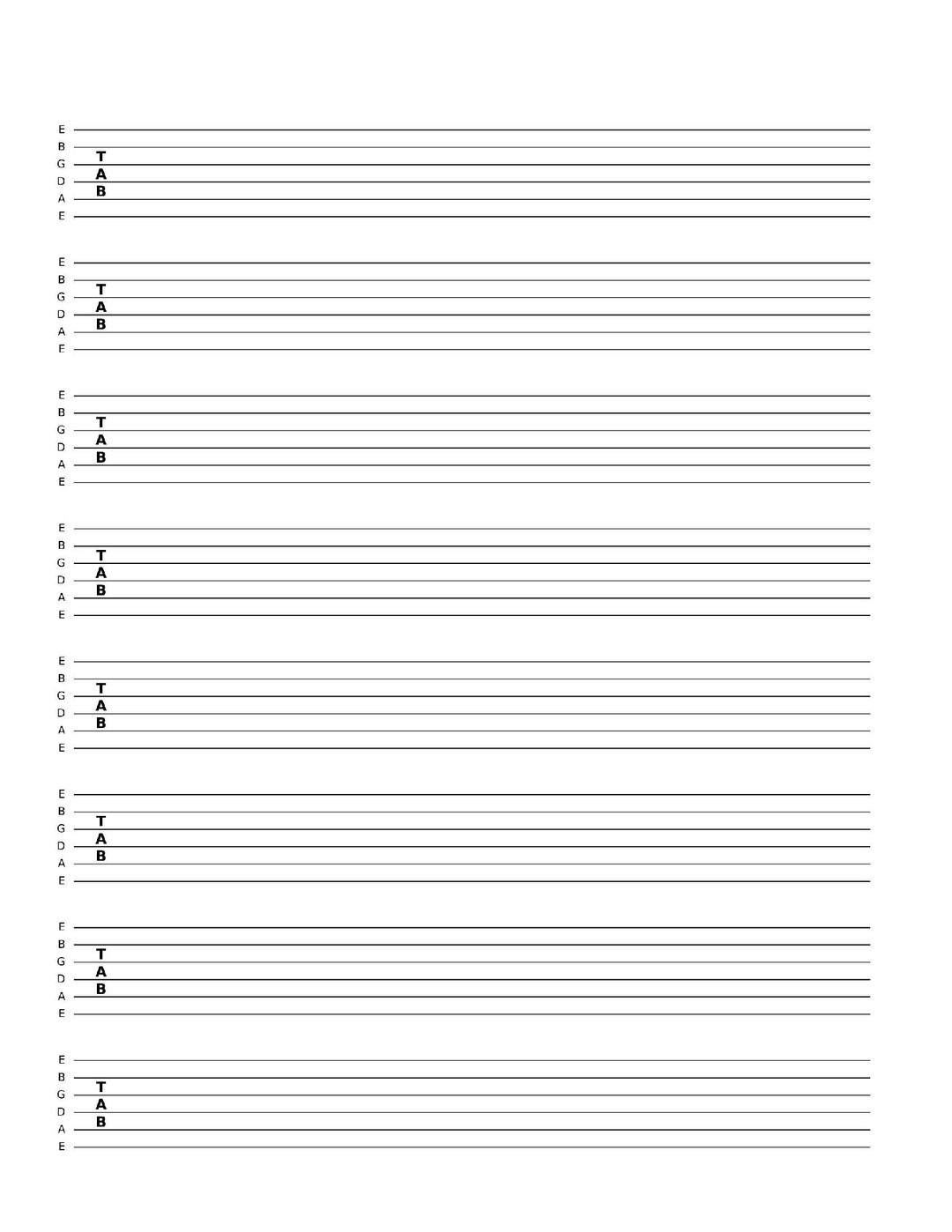 Guitar Sheet Music & Tablature: Learn Songs, Chords, and Scales for ...