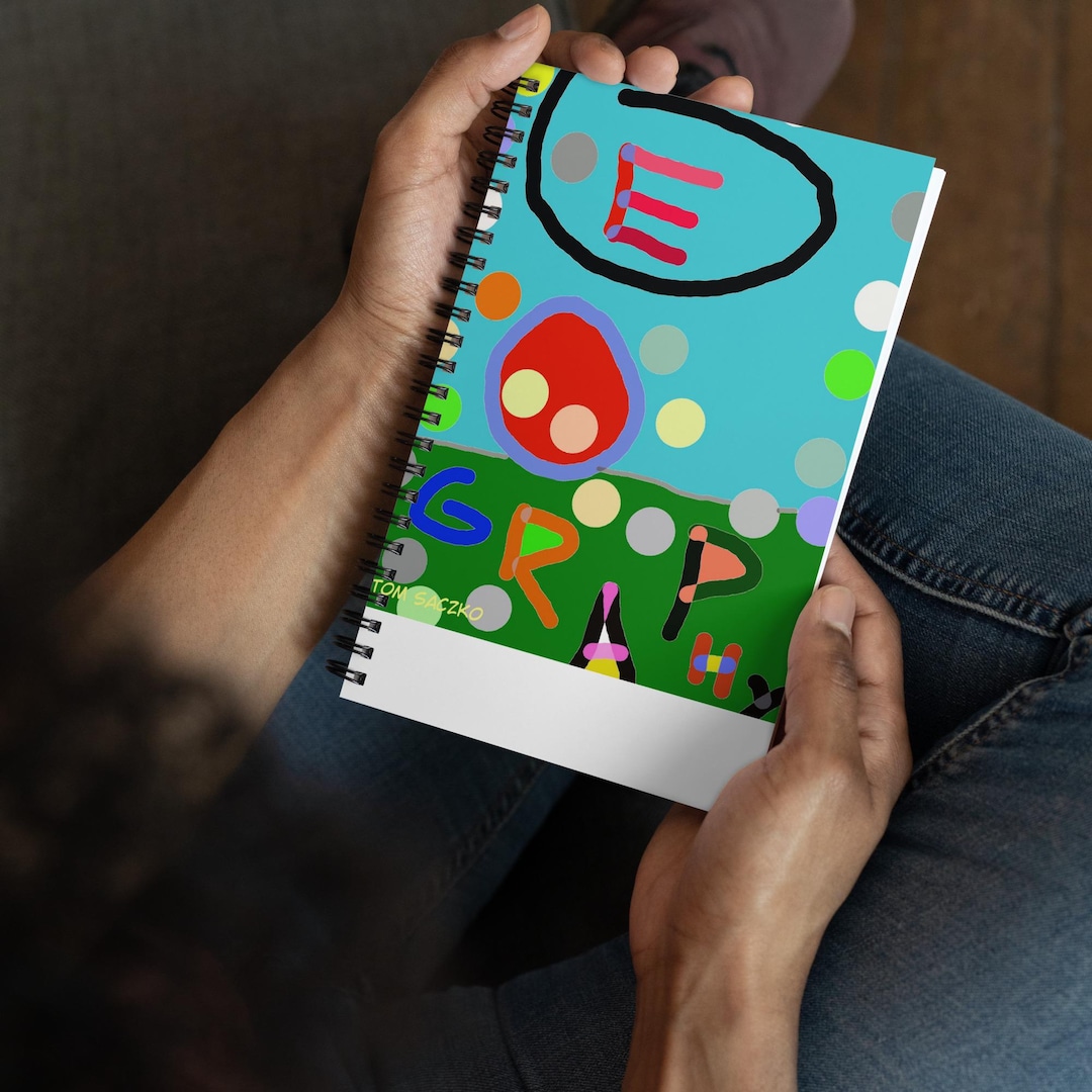 Geography Spiral Notebook - Etsy