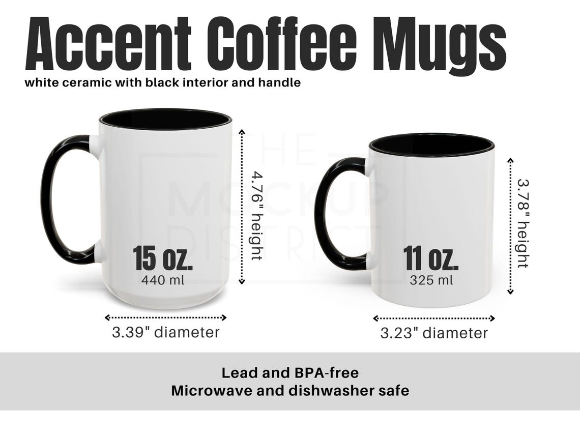 Mug Sizing Chart Mugs Color Chart Accent Mugs Pod Size Printify Mug ...