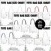 AOP Tote Bag Sizing Comparison Chart Guide Canva Editabletemplate Bag ...