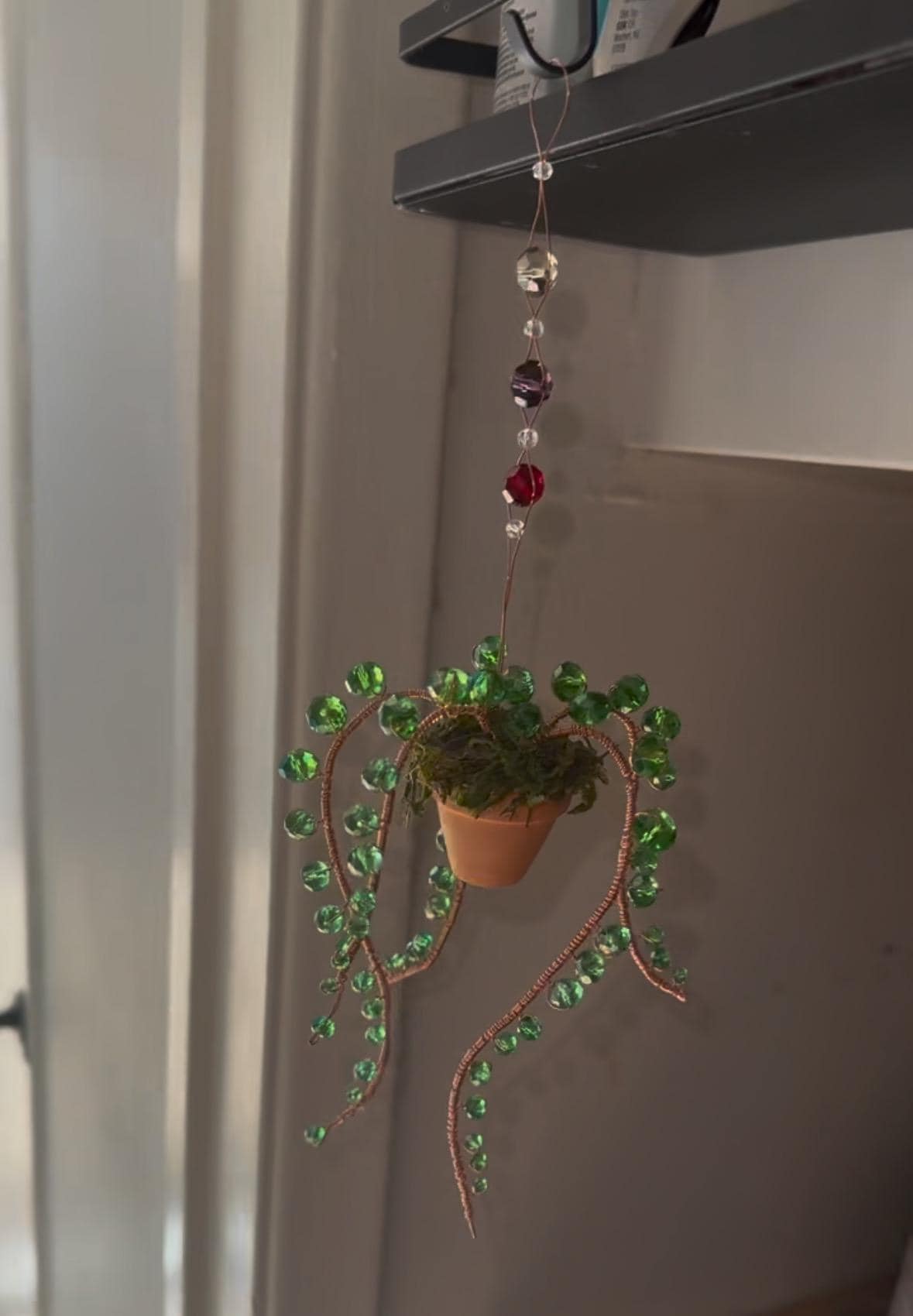 Forever Succulent Hanging Beaded Plant - Etsy
