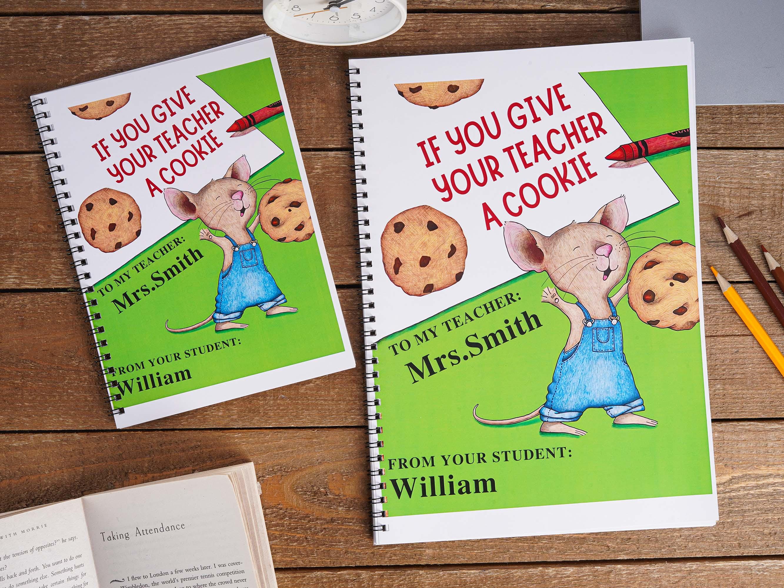 PHYSICAL COPY- If You Give Your Teacher A Cookie,diy Teacher ...