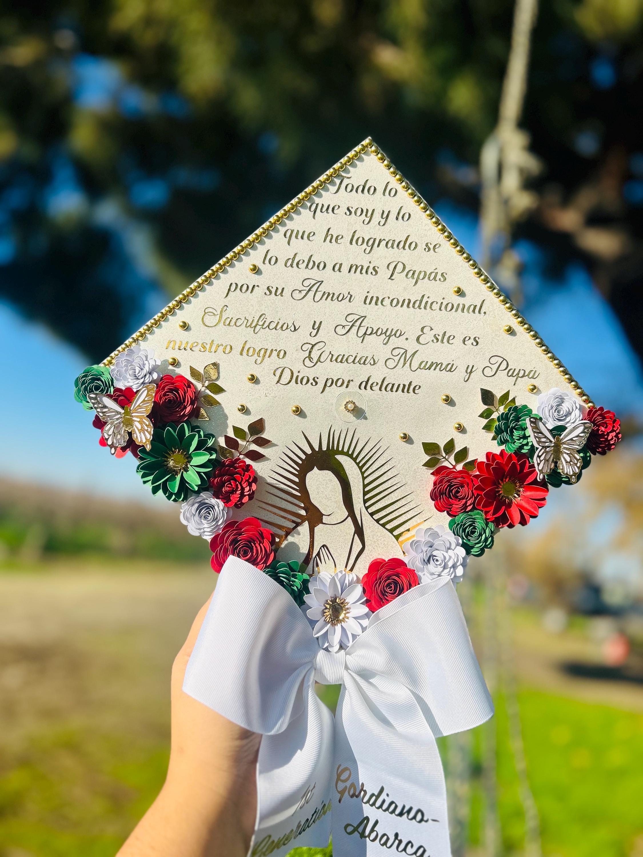 Graduation Cap Topper Virgin Mary Graduation Cap Topper Religious ...