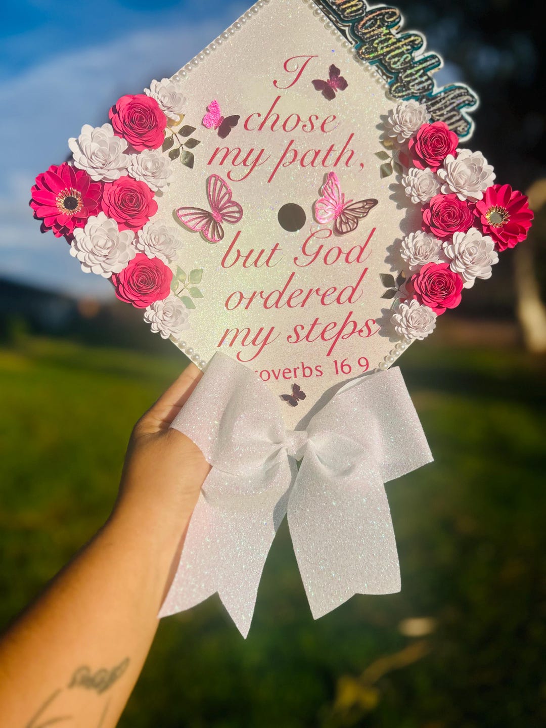Graduation Cap Topper Faith Graduation Cap Topper Religious Graduation ...