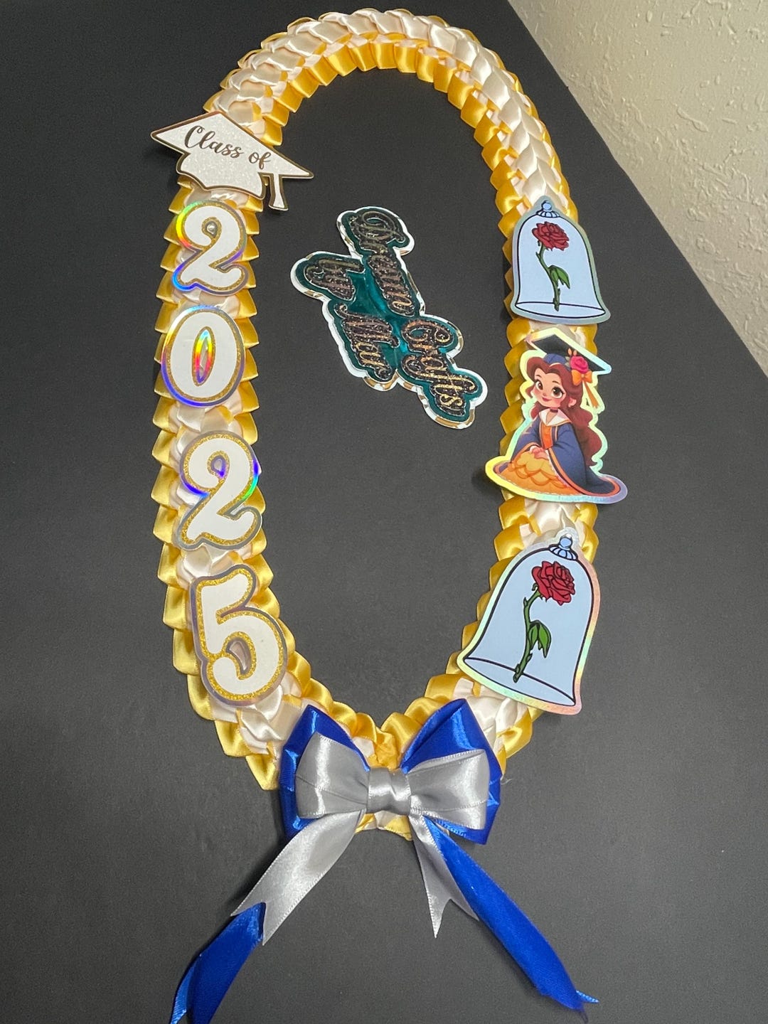 Double Braid Graduation Leis Girl Graduation Leis Personalized ...