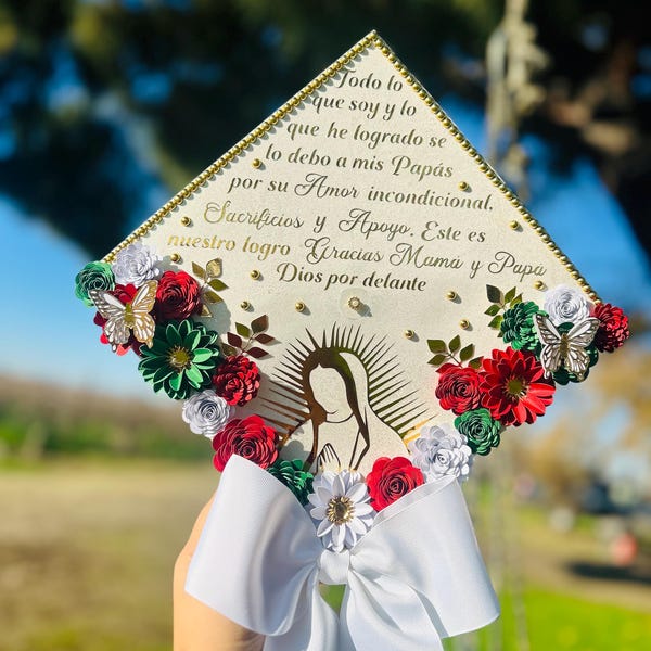 Spanish Quotes Grad Cap - Etsy