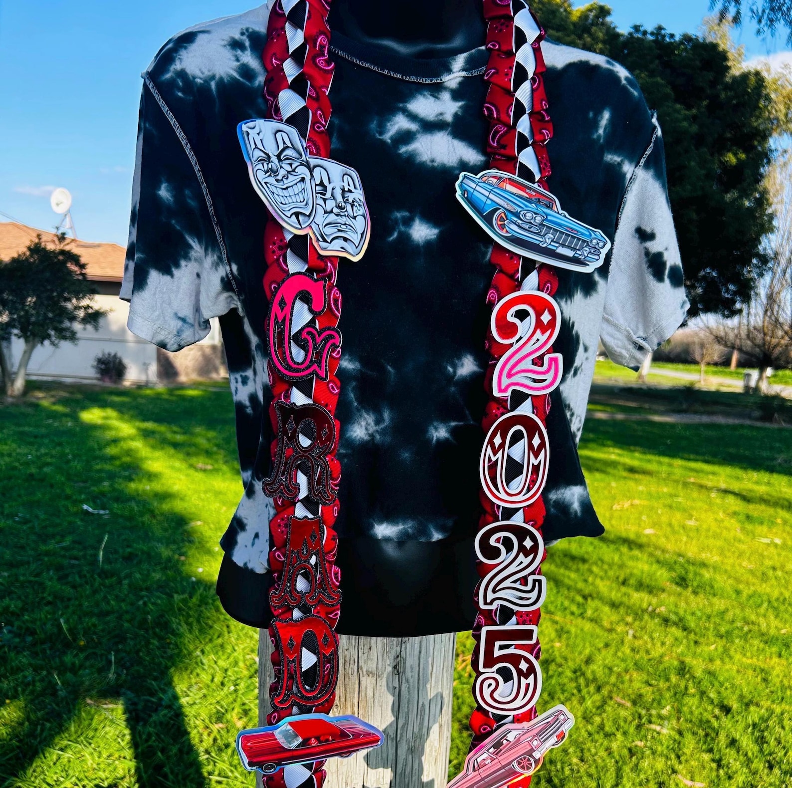 Boy Graduation Leis Low Rider Leis College Graduation Leis High School ...
