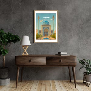 Isfahan Printable Poster, Travel Poster, Digital Print, Wall Art ...