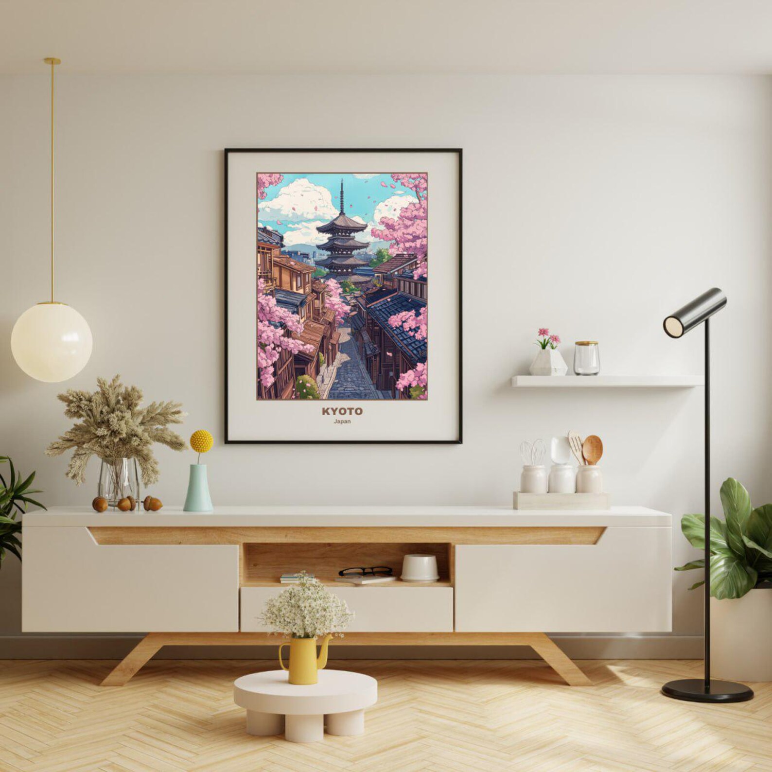 Kyoto Printable Poster, Travel Poster, Digital Print, Wall Art, Unique ...