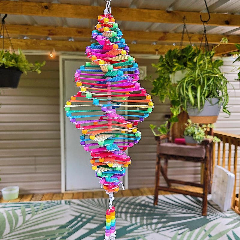 Plastic Canvas Wind Spinners - Etsy