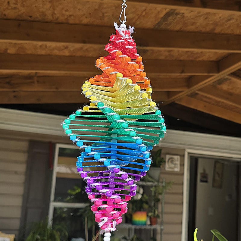 Plastic Canvas Wind Spinners - Etsy
