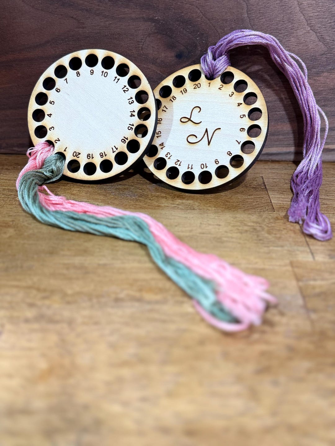 Handmade 20 Hole Wooden Thread Keeper - Etsy
