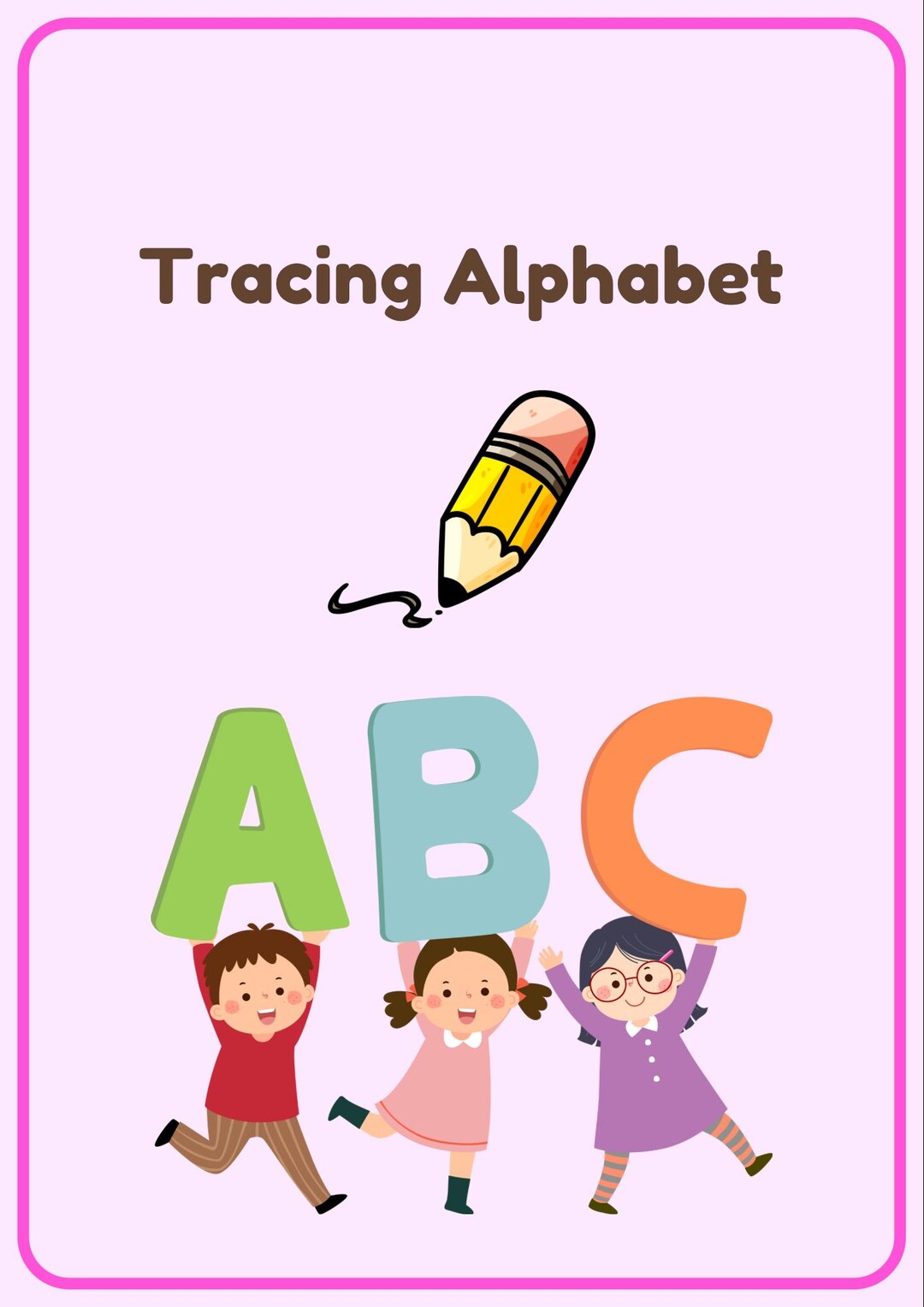 Printable Alphabet Learning Worksheets Fun & Engaging Handwriting ...