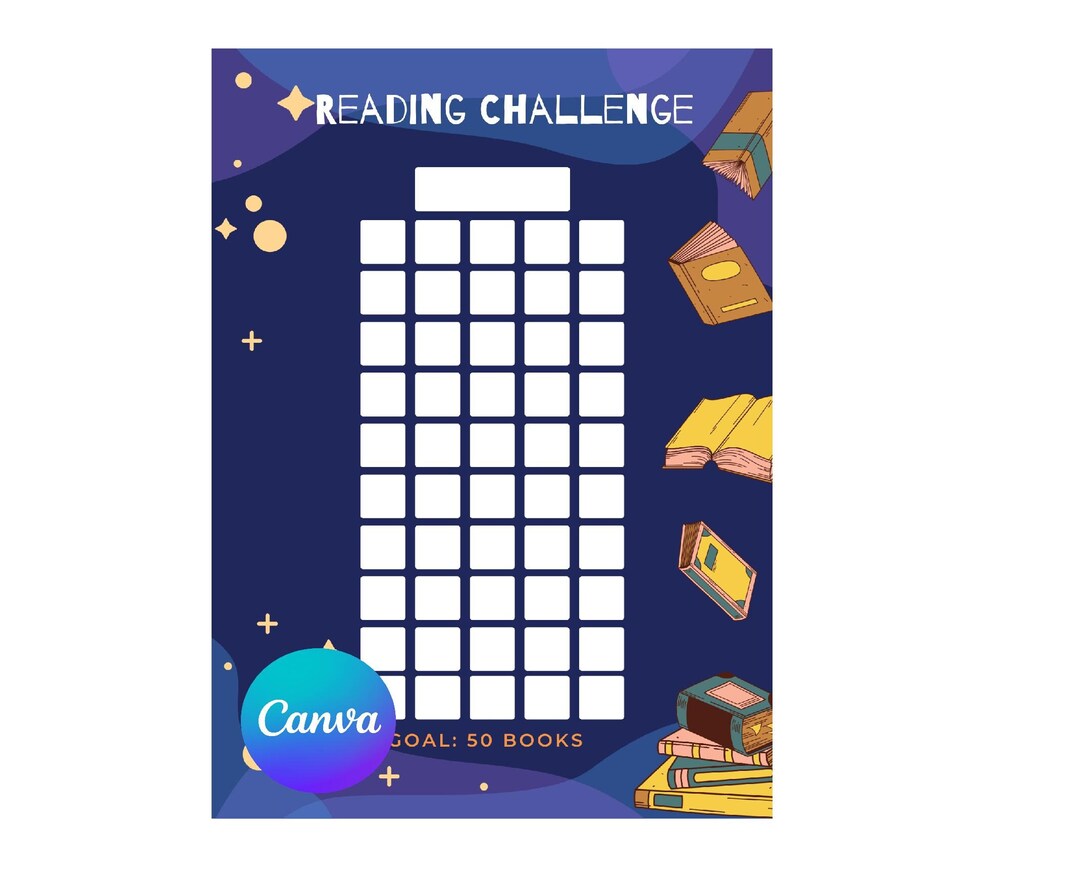 Reading Challenge Posters Classroom School Competition Student ...