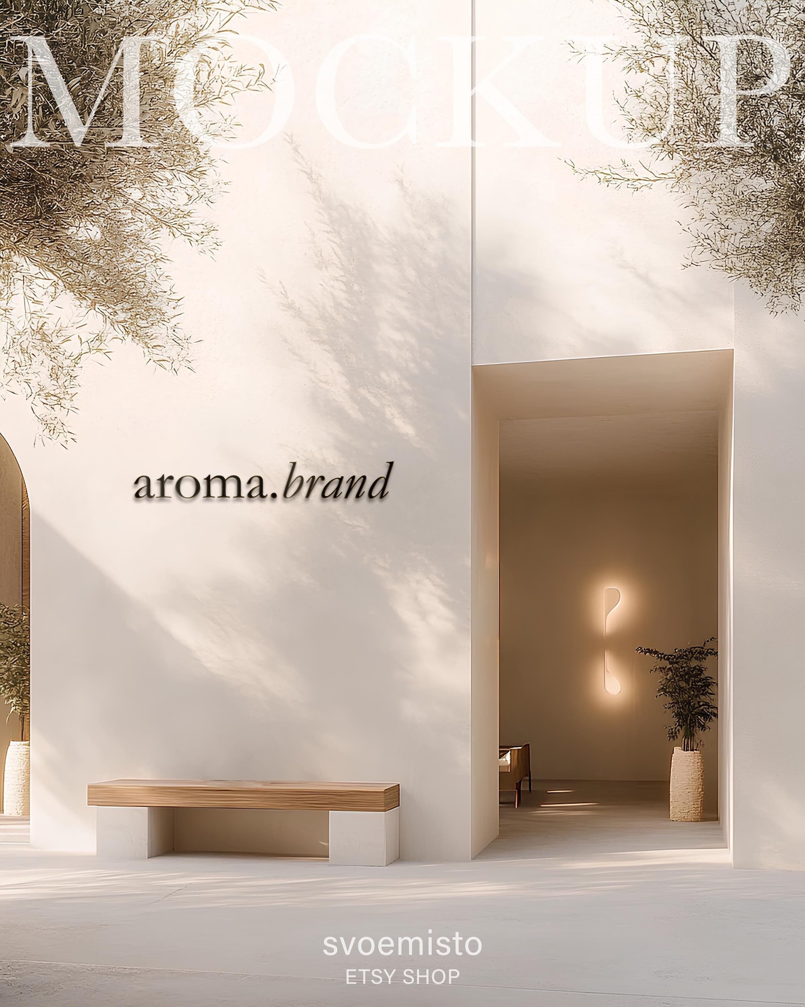 Salon Storefront Mockup, Facade Mockup, Salon Mockup, Elegant ...