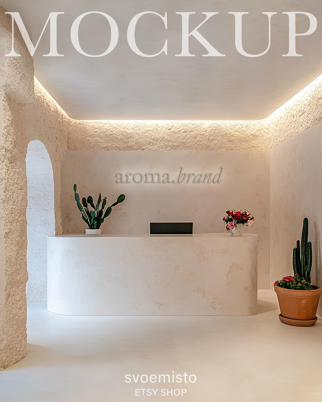 Salon Storefront Mockup, Facade Mockup, Salon Mockup, Elegant ...