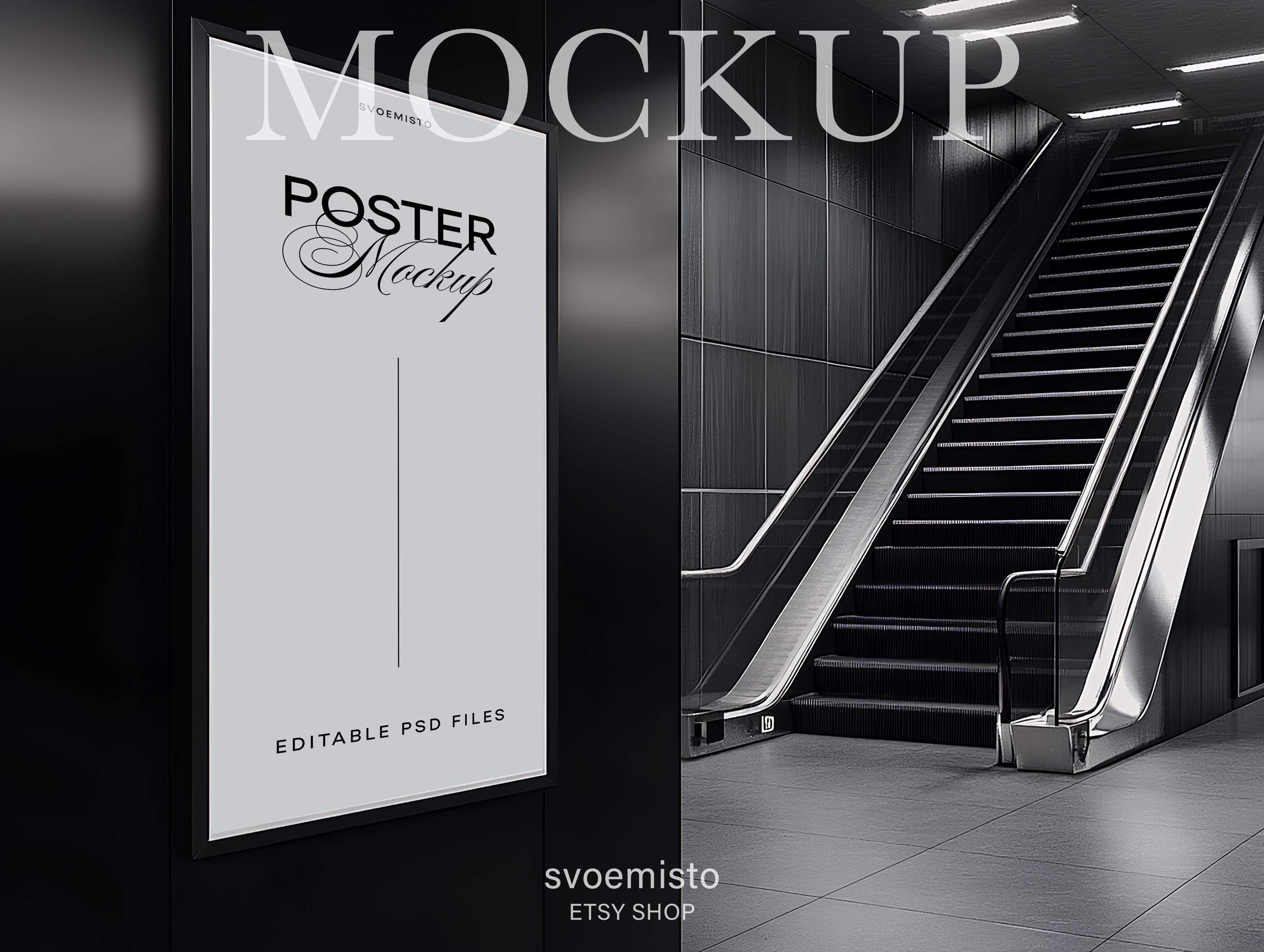 Billboard Ads Poster Mockup – PSD Template for Billboard Display ...