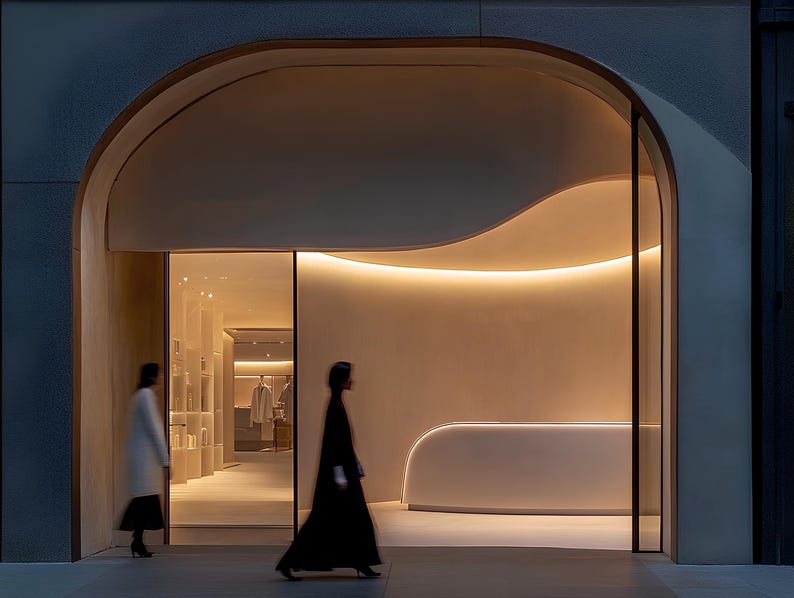 Salon Storefront Mockup, Facade Mockup, Salon Mockup, Elegant ...