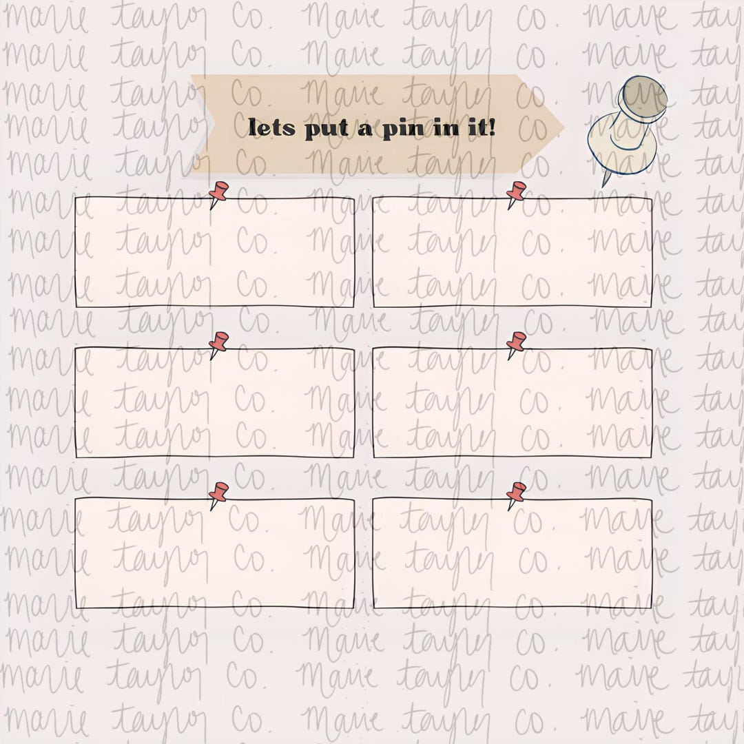 IDEA TRACKER BUNDLE - Etsy