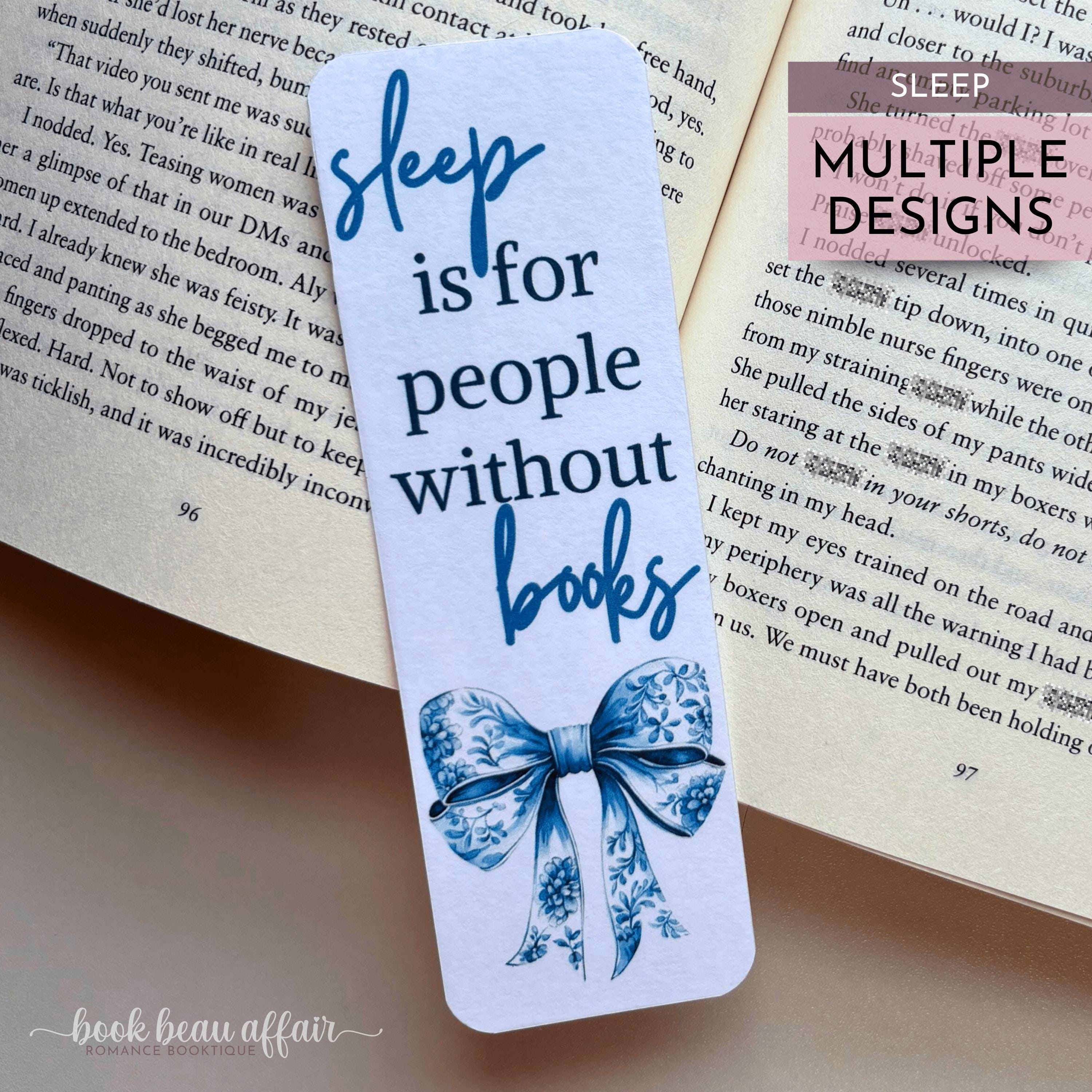 Spicy Romance Bookmarks: Laminated Book Lover Gift, Smut Reader - Etsy