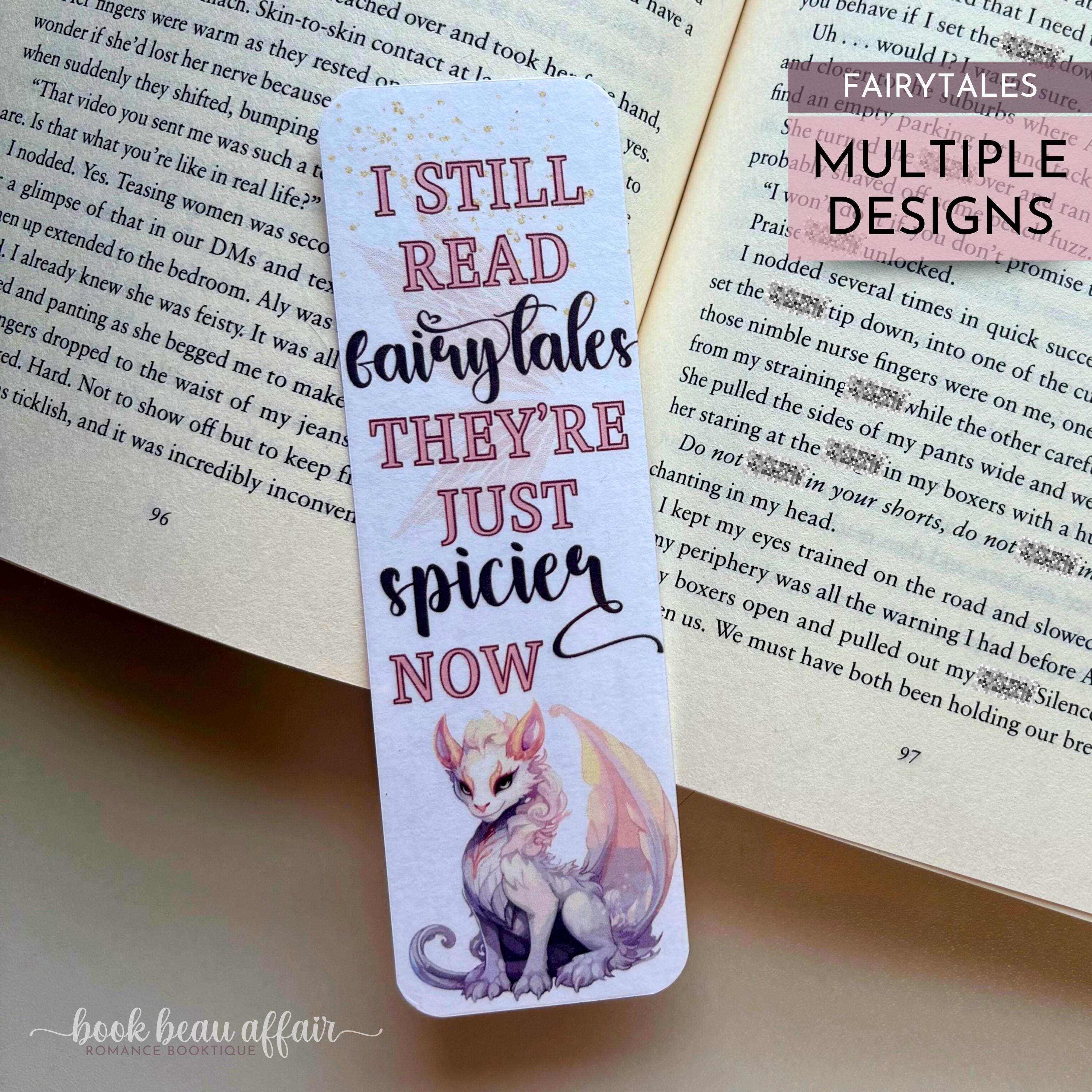 Spicy Romance Bookmarks: Laminated Book Lover Gift, Smut Reader - Etsy