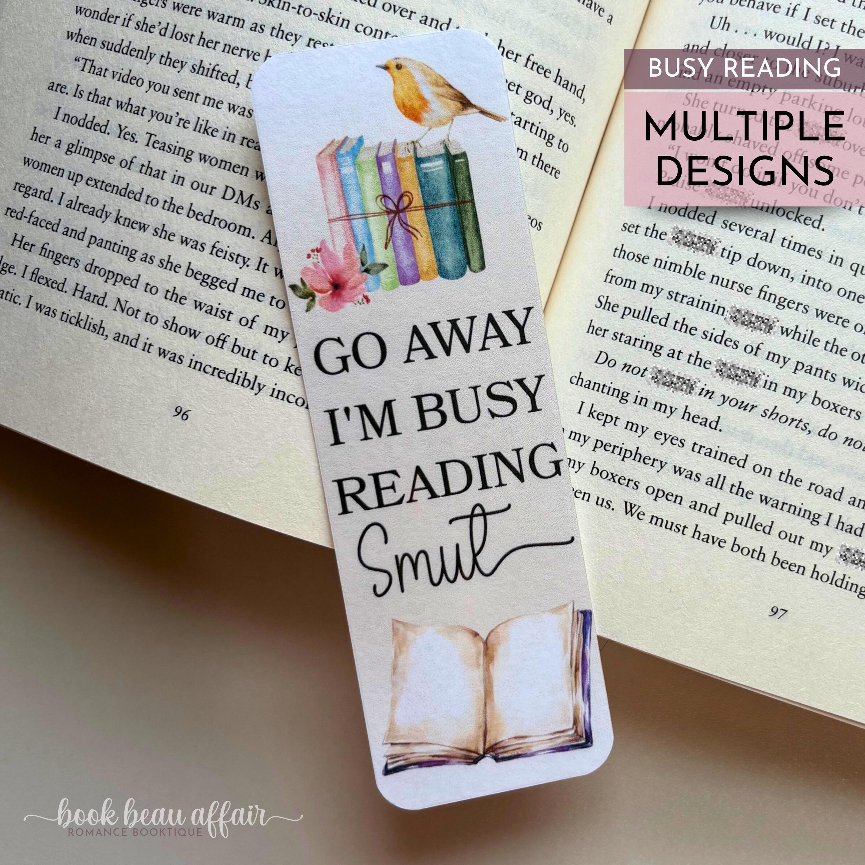 Spicy Romance Bookmarks: Laminated Book Lover Gift, Smut Reader - Etsy