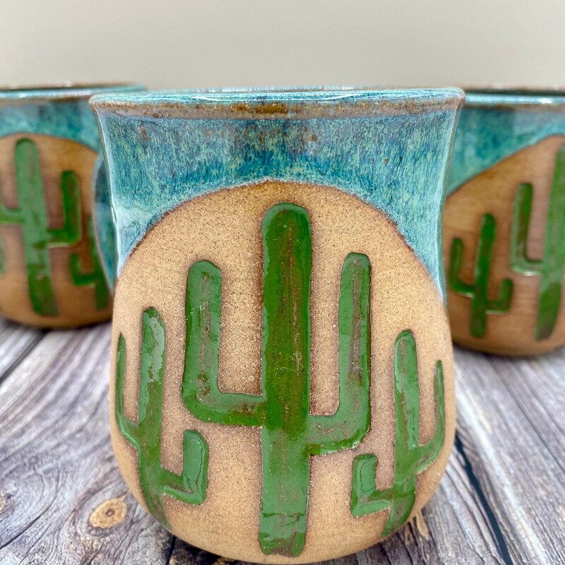 Cactus Pottery - Etsy