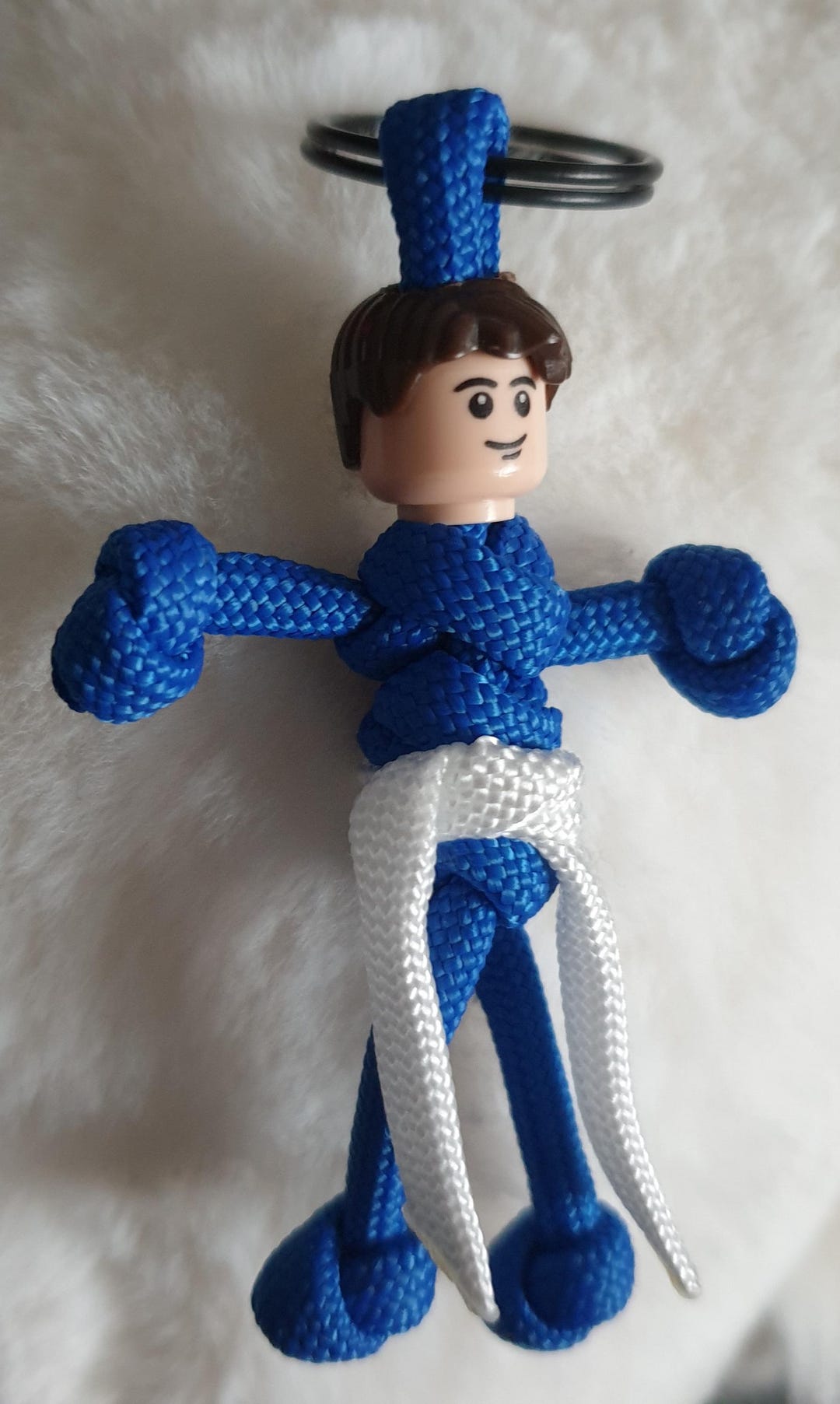 Judo, Karate and Martial Arts Mini Figure Keyring.blue Gui. - Etsy