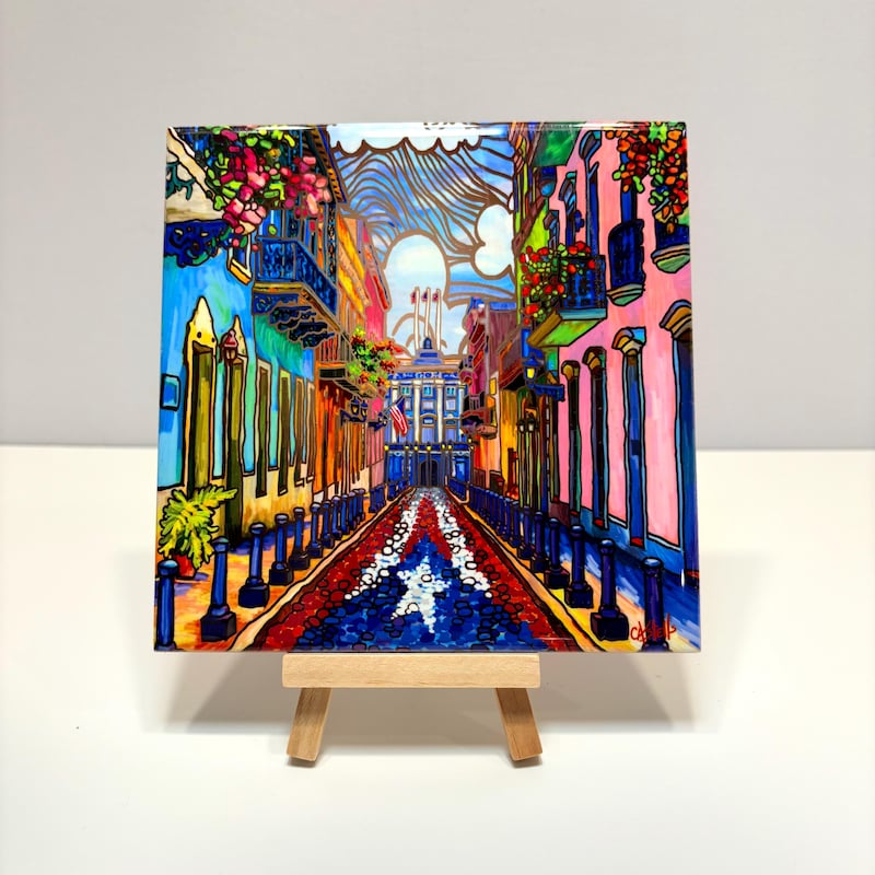 Puerto Rico Mosaic Art - Etsy