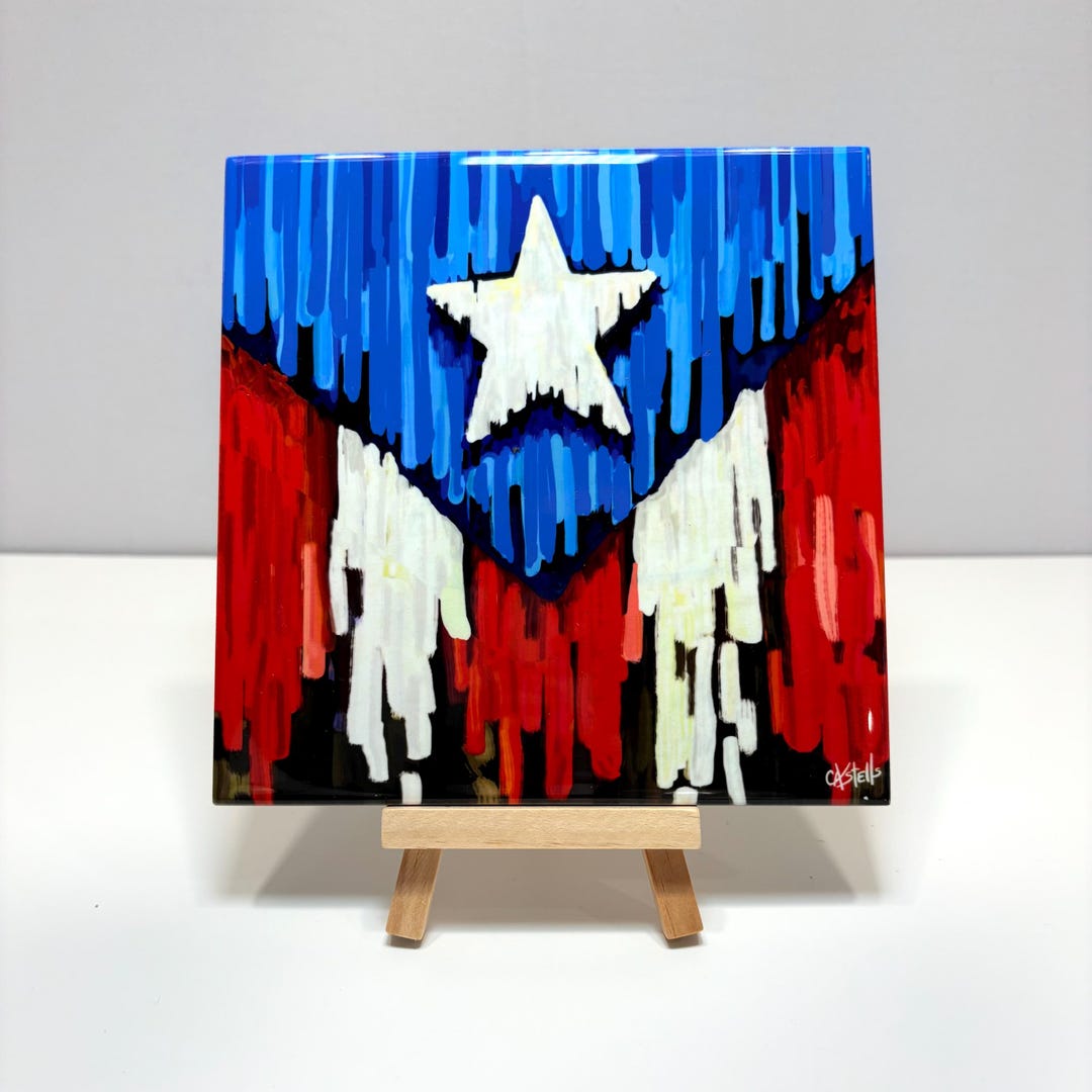 Old San Juan Puerto Rico Art–colorful Ceramic Tile Wall Decor by Susana ...