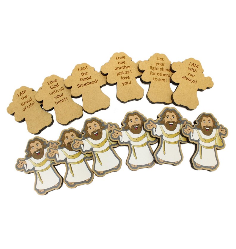 Finding Jesus Easter Game: Wooden Figures, Sunday School Activity - Etsy