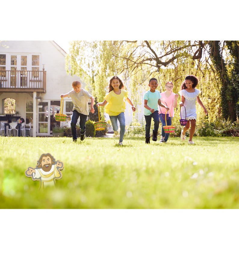 Finding Jesus Easter Game: Wooden Figures, Sunday School Activity - Etsy