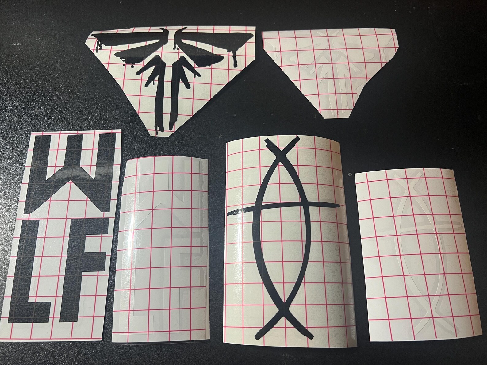 The Last of Us / Factions Decal Bundle (fireflies WLF Seraphites) - Etsy
