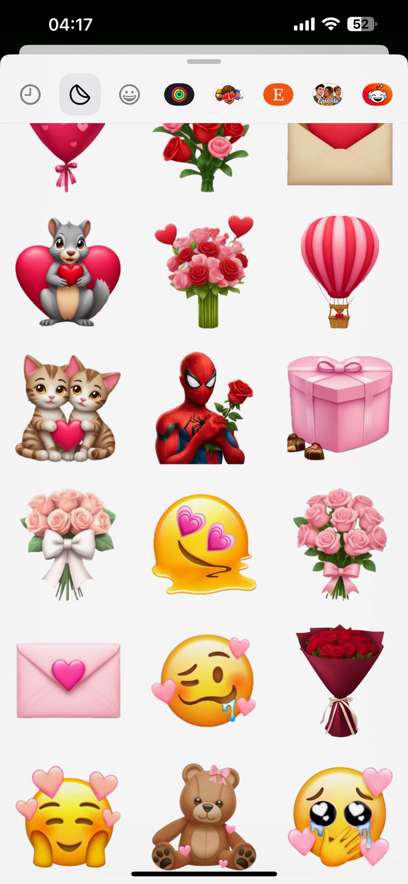 IOS 18 Valentines Day Emojis | 35+ iPhone Cute and Aesthetic Emojis ...