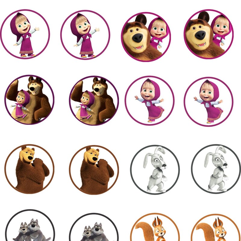 Masha and the Bear - Etsy