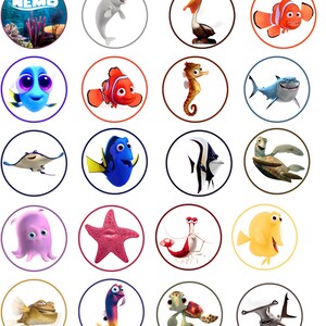 27 Finding Nemo Stickers / Vinyl Stickers / Holographic Stickers ...