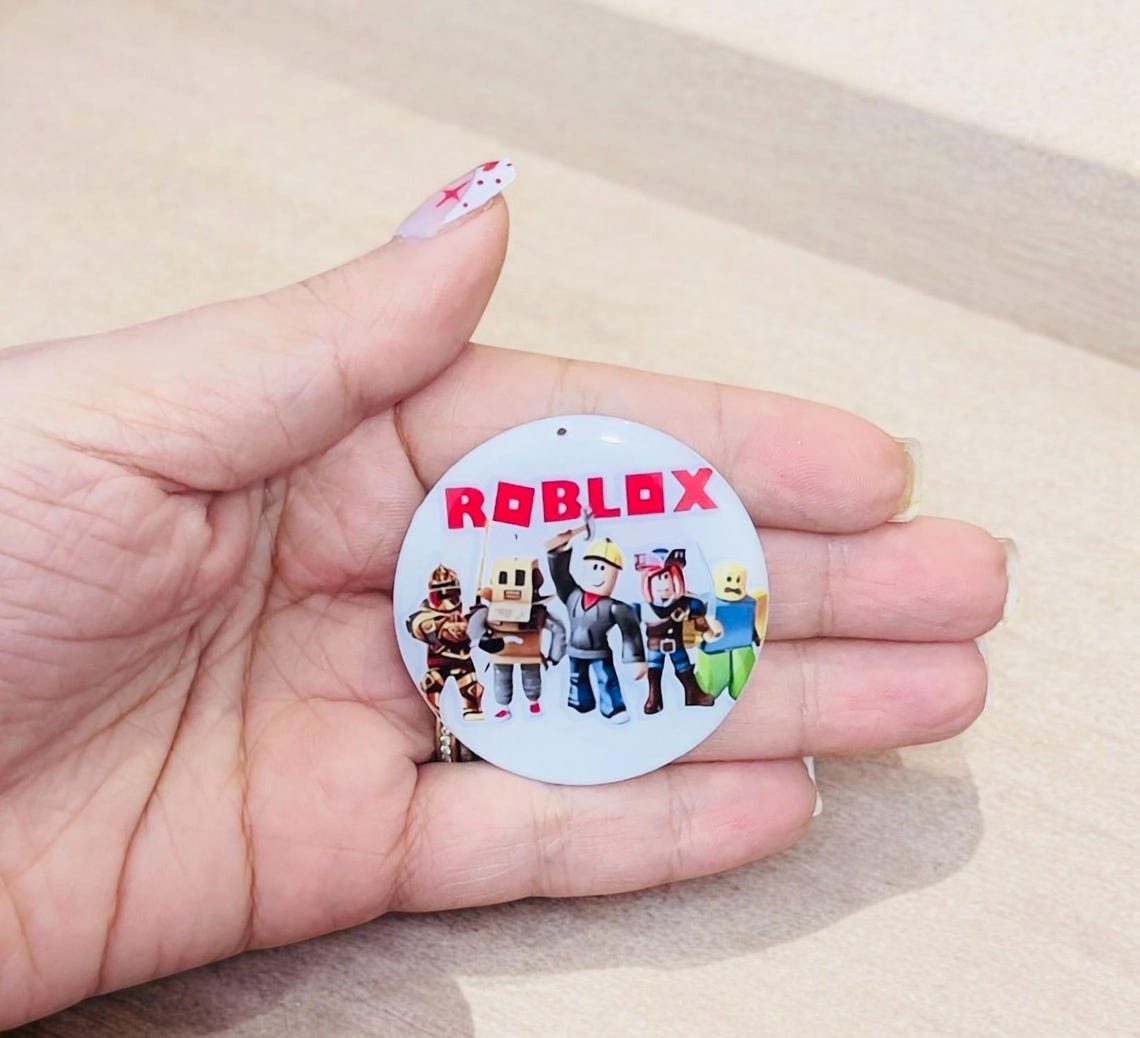 Roblox Keyring / Roblox Keychain / - Etsy