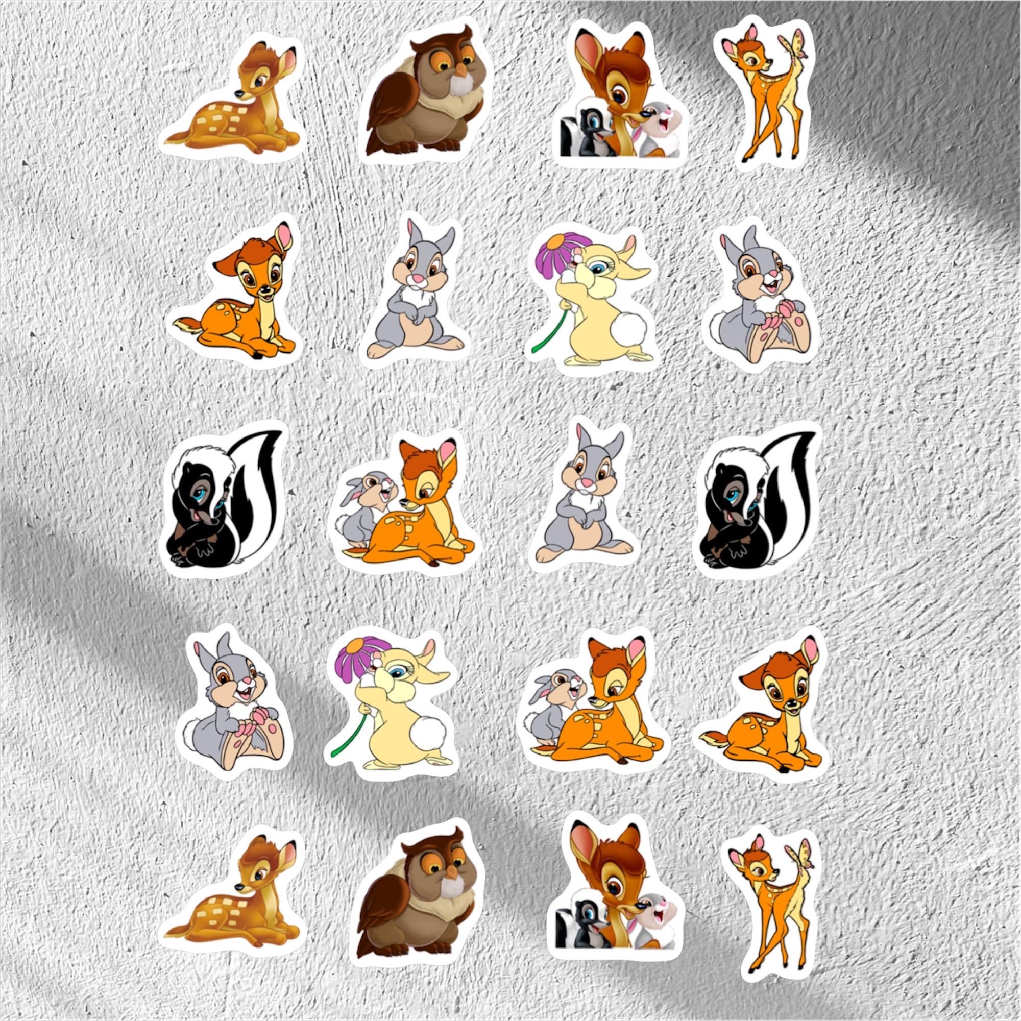 20 Bambi Stickers / Vinyl Stickers / Holographic Stickers / Waterproof ...