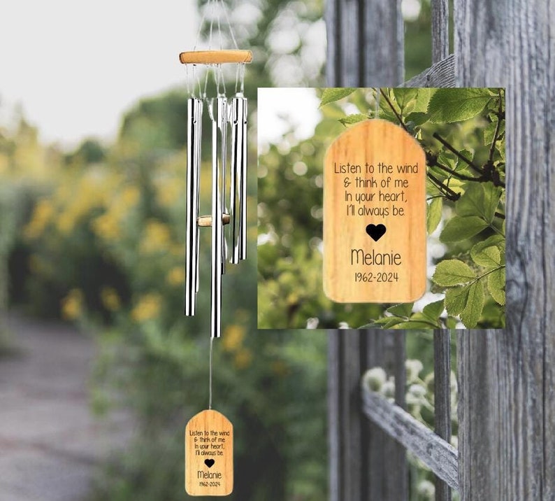 Memorial Wind Chime – A Heartfelt Keepsake to Honour a Loved One or Pet ...