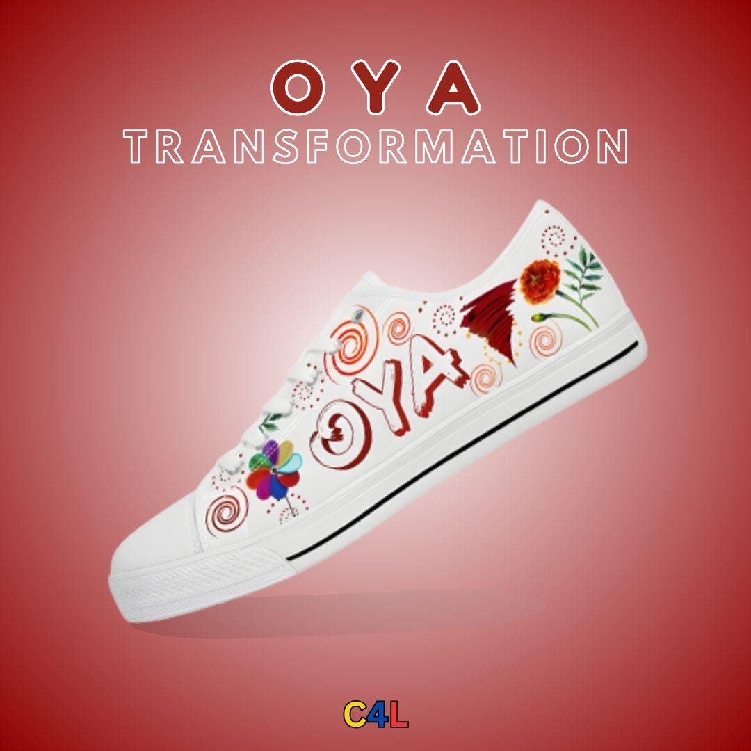 Orisha Oya Transformation Sneaker. Santria, Yoruba, Ifa Clothing. - Etsy