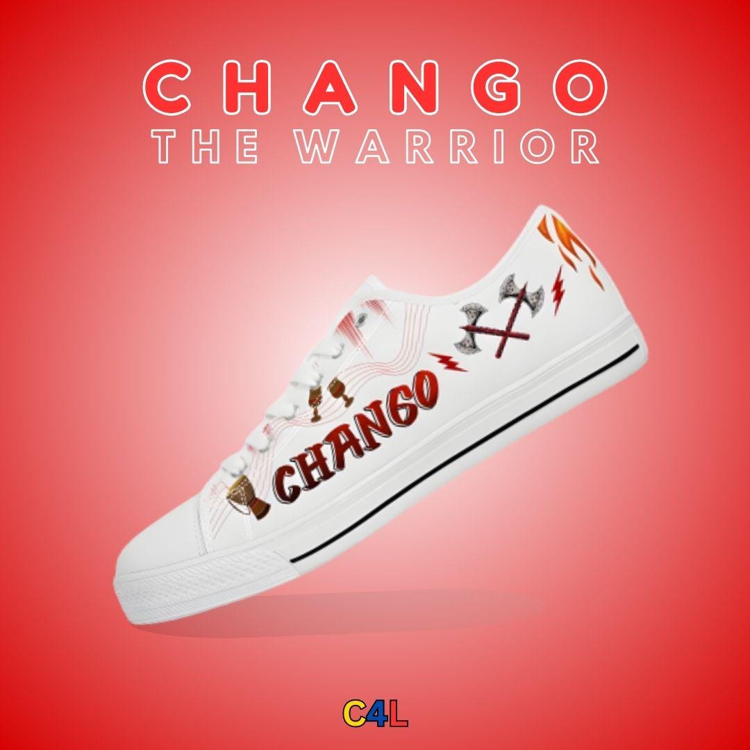 Orisha Chango the Warrior Sneaker. Santeria, Yoruba, Ifa Clothing ...