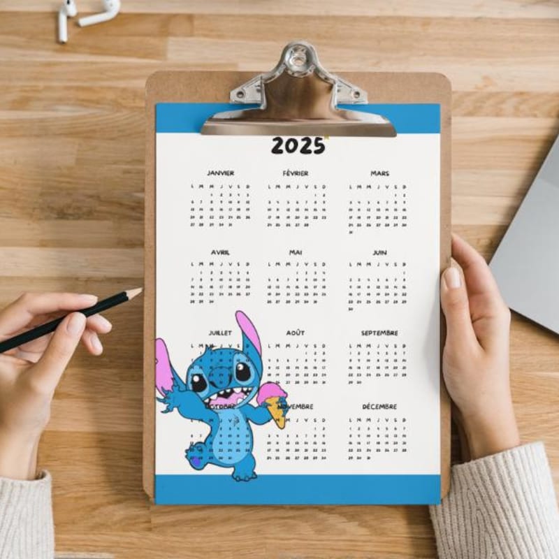 Lilo and Stitch 2025 Calendar - Etsy
