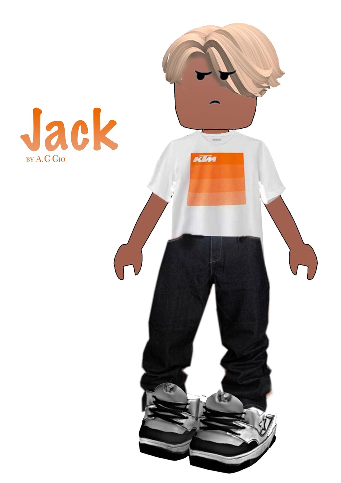 Roblox Character, Digital Collage, Fun Prints, Unique Roblox Characters ...