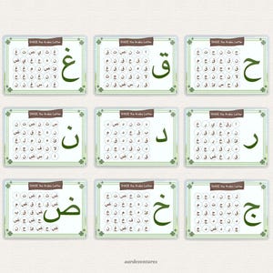 Hijaiyah Tracing Worksheets | 76 Pages Printable PDF | Arabic Alphabet ...