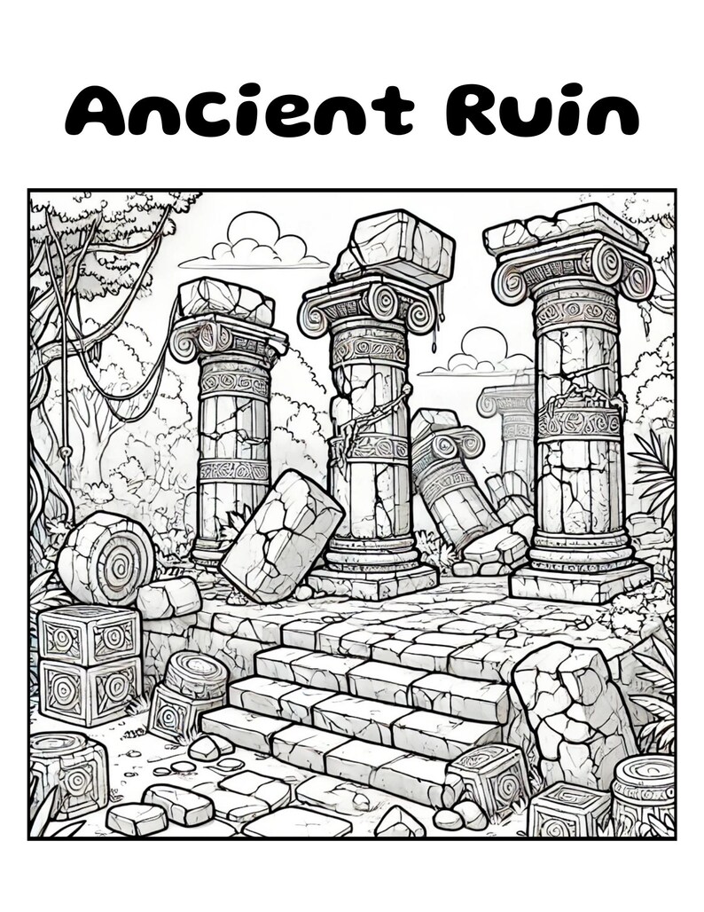 Fantasy and Mythical Creatures COLORING PAGES - 15 Pages (fantasy and ...