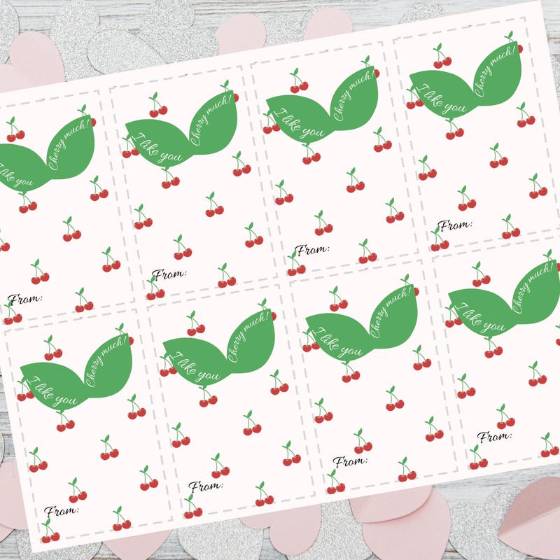 Printable Lollipop Cherry - Etsy