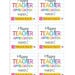 Teacher Appreciation Week Gift Tag Printable - Etsy