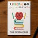 Printable Principal Thank You Card: Heartfelt School Leader Gift ...