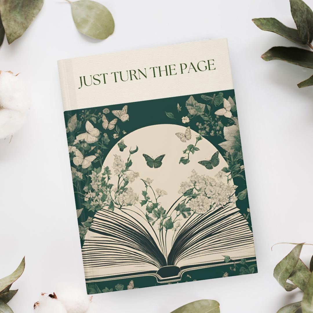 Just Turn the Page, Notebook-inspiration, Letting Go, Move Forward ...